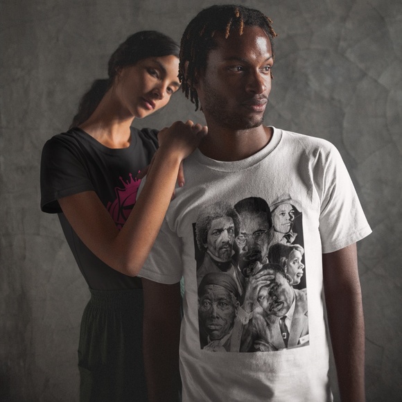 T-Shirt Addicts | Tops | Faces Of The Civil Rights Movement Tshirt ...